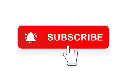 Subscribe Pointer Button Vector Images Over