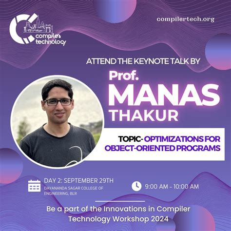 Innovations In Compiler Technology Workshop On Linkedin Mark Your