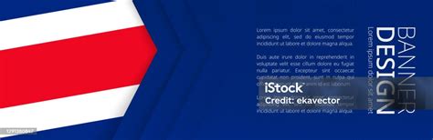 광고 여행 비즈니스 및 기타 코스타리카의 플래그배너 템플릿 코스타리카에 대한 스톡 벡터 아트 및 기타 이미지 코스타리카 0명 기 Istock