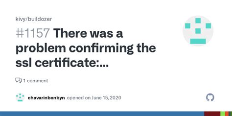 There Was A Problem Confirming The Ssl Certificate Connectionpoolhost Port