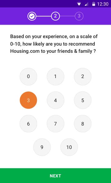 Fun With Designing Nps Question On Mobile By Raviteja Govindaraju