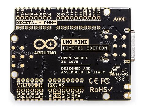 Arduino Uno Mini Edição Limitada Arduino Ptr010384