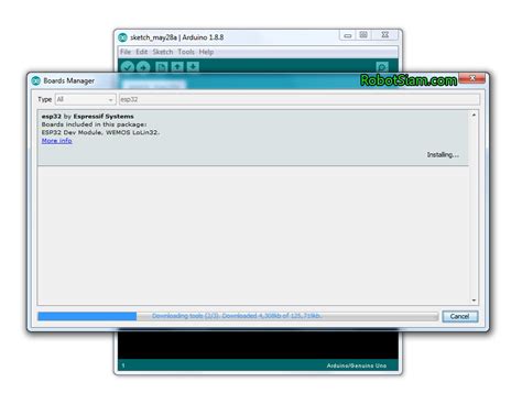 ตัวอย่างโปรเจค iot esp32 หุ่นยนต์ esp32 esp32 2 การติดตั้ง arduino core for esp32 wifi chip