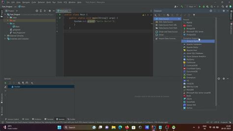 how to connect mariadb with intellij youtube