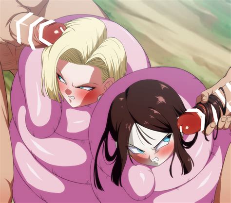 Android 18 Majin Buu And Nico Dragon Ball And 1 More Drawn By Rom