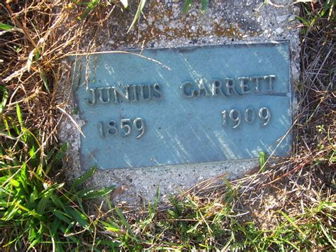 Junius Volney Garrett 1859 1909 Find A Grave Memorial