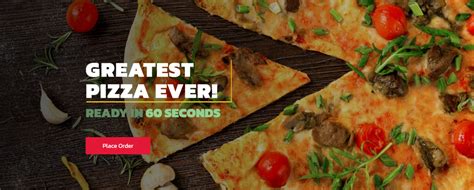 Pizza Restaurant React Js Json Data Responsive Pizza Restaurant