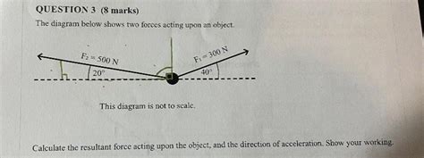 Solved Question 3 8 Marks The Diagram Below Shows Two