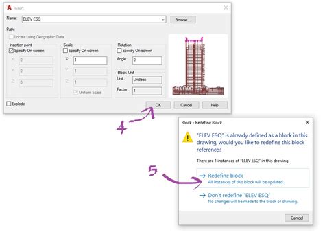 Solved Redifine A Dynamic Block With Another One Autodesk Community