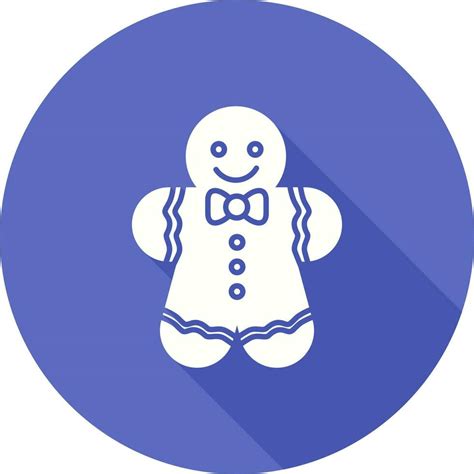 Gingerbread Vector Icon 24013169 Vector Art At Vecteezy