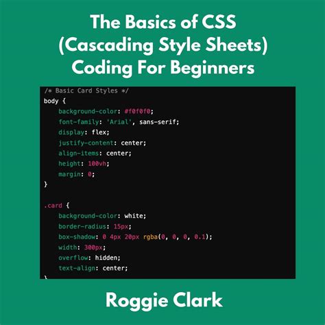 The Basics Of Css Cascading Style Sheets Coding For Beginners By