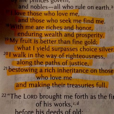 Proverbs 817 21