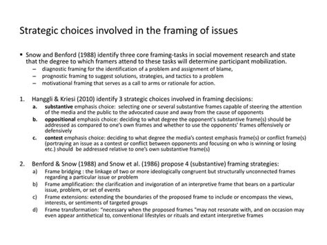 Framing Theory Review Pptx