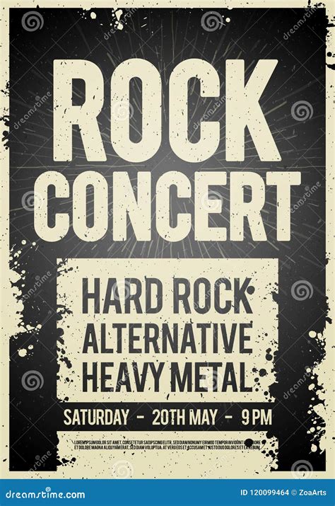 Classic Rock Concert Posters