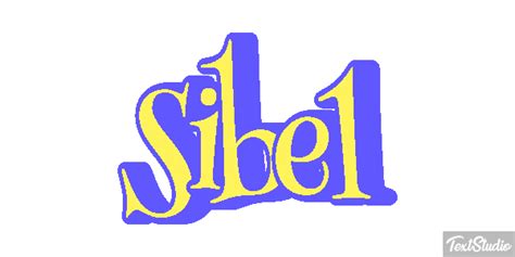 Sibel Name Animated  Logo Designs