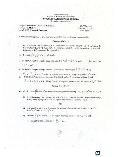 02 Mds I Ii Assessment 2080 Questions Sa Pdf