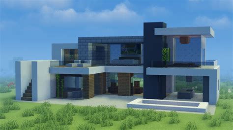 Small Modern House Minecraft
