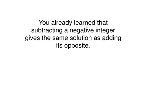 PPT Add And Subtract Integers PowerPoint Presentation Free Download ID 3835988