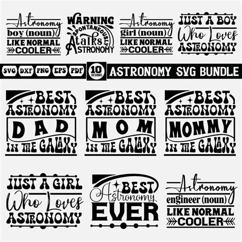 Astronomy Svg Bundle Masterbundles