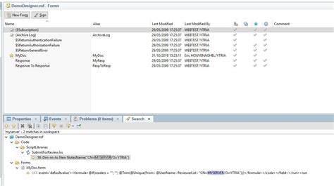 Search Functionality Domino Designer Part 2
