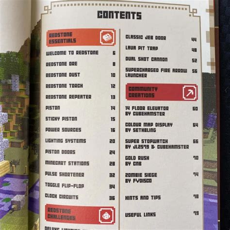 Minecraft Redstone Handbook An Official Mojang Books