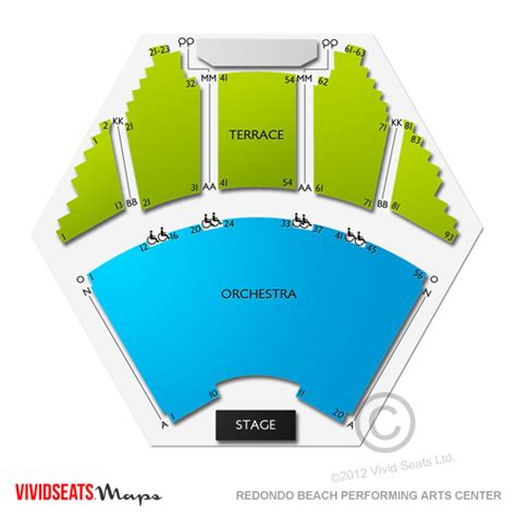 Long Beach Performing Arts Center Seating