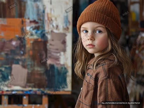 Ai创作图女孩与画展 怡然自得的小女孩壁纸 油画小孩 小女孩壁画 少儿油画班 逛画展的女孩 儿童厚涂油画肌理 油画女孩 金发画 画室小孩 戴帽的女童 艺术学校风格 小朋友油画 金发碧眼小女孩的