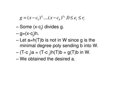 Ppt 64 Invariant Subspaces Powerpoint Presentation Free Download
