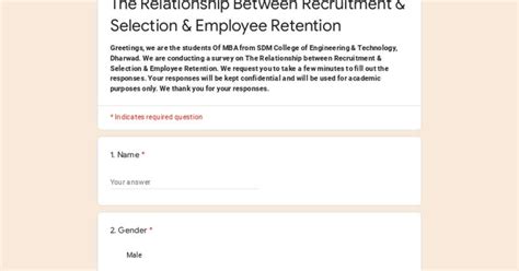 The Relationship Between Recruitment And Selection And Employee Retention