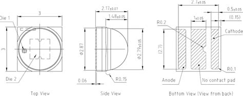 OSLON Square High Power LEDs Ams OSRAM Mouser