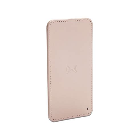 Wireless Charging Leather Pad Nude The Personal Print