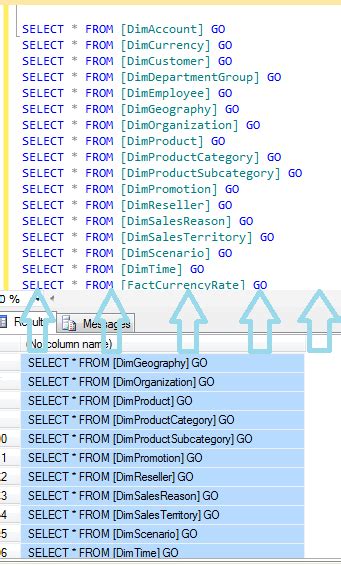 Bisql 48 How To Generate Select Script For All Tables In A Database Sql Server Mentalist