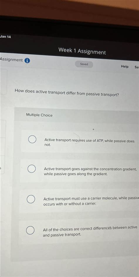 Solved Week 1 ﻿assignmentassignment Ihelphow Does Active