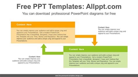 Arrow Text Box PowerPoint Diagram Template Powerpoint And Google Slides Saveslides Templates