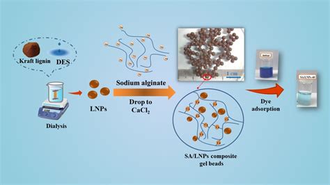 Nanomaterials Free Full Text Lignin Nanoparticles And Alginate Gel Beads Preparation
