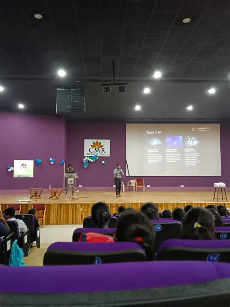 Data Vision Ai On Linkedin Ai Artificialintelligence Cmrtc Futureoftech Guestlecture