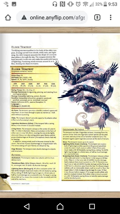 Elder Elemental And Tempest