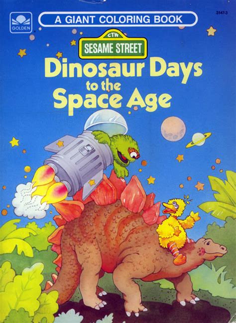 Sesame Street Dinosaur Days To The Space Age Worlds Largest