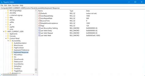Change Keyboard Repeat Rate And Repeat Delay In Windows