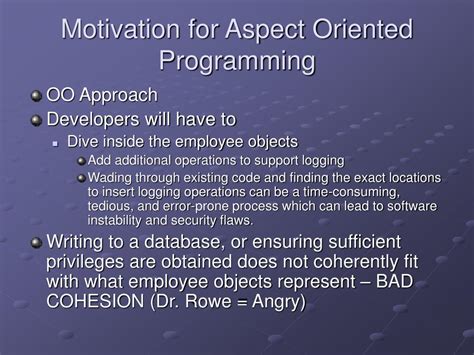 Ppt Aspect Oriented Programming Powerpoint Presentation Free Download Id7025803