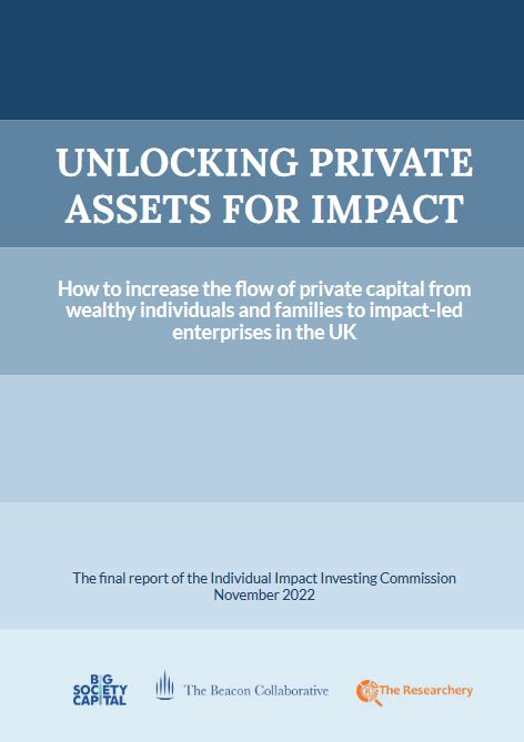 Unlocking Private Assets For Impact The Beacon Collaborative Barrow Cadbury Trust