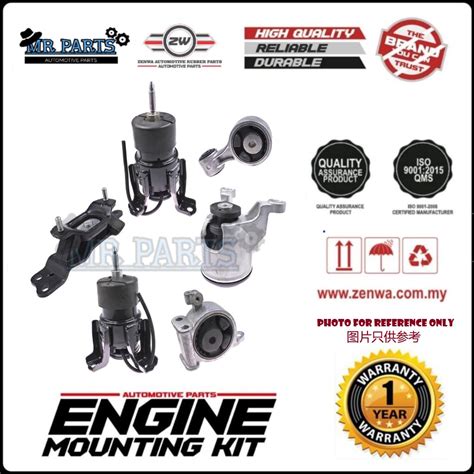 Nissan Teana J32 Engine Mounting Kit Set Zw Shopee Malaysia