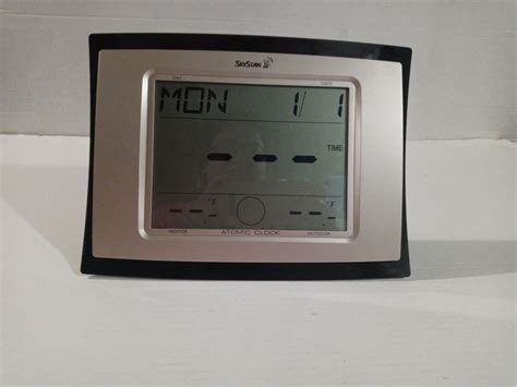 Set Skyscan Atomic Clock 86722 At Jake Congreve Blog