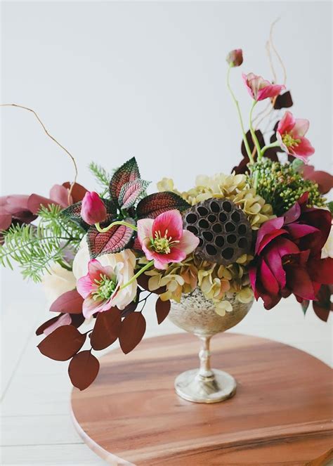 Preserved Burgundy Populus Silver Dollar Eucalyptus Bundle