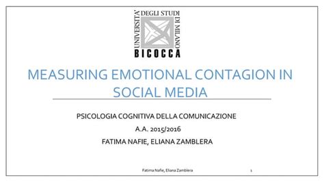 Measuring Emotional Contagion In Social Media Ppt