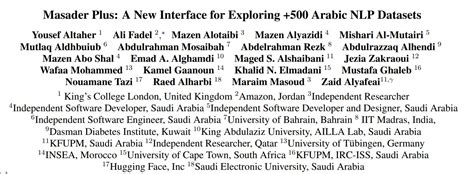 emad alghamdi on twitter in masader plus we curated more than 500