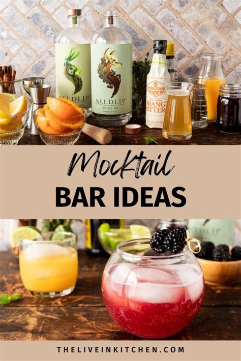 Mocktail Bar Ideas The Live In Kitchen