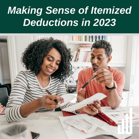 Making Sense Of Itemized Deductions In 2023 John G Ullman And Associates