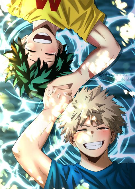 Bakugou Katsuki X Midoriya Izuku Bakudeku By Effasempai On Deviantart