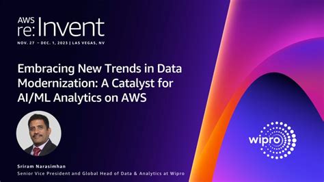 Benson Thomas Philip On Linkedin Awsreinvent Data Aws Awsreinvent